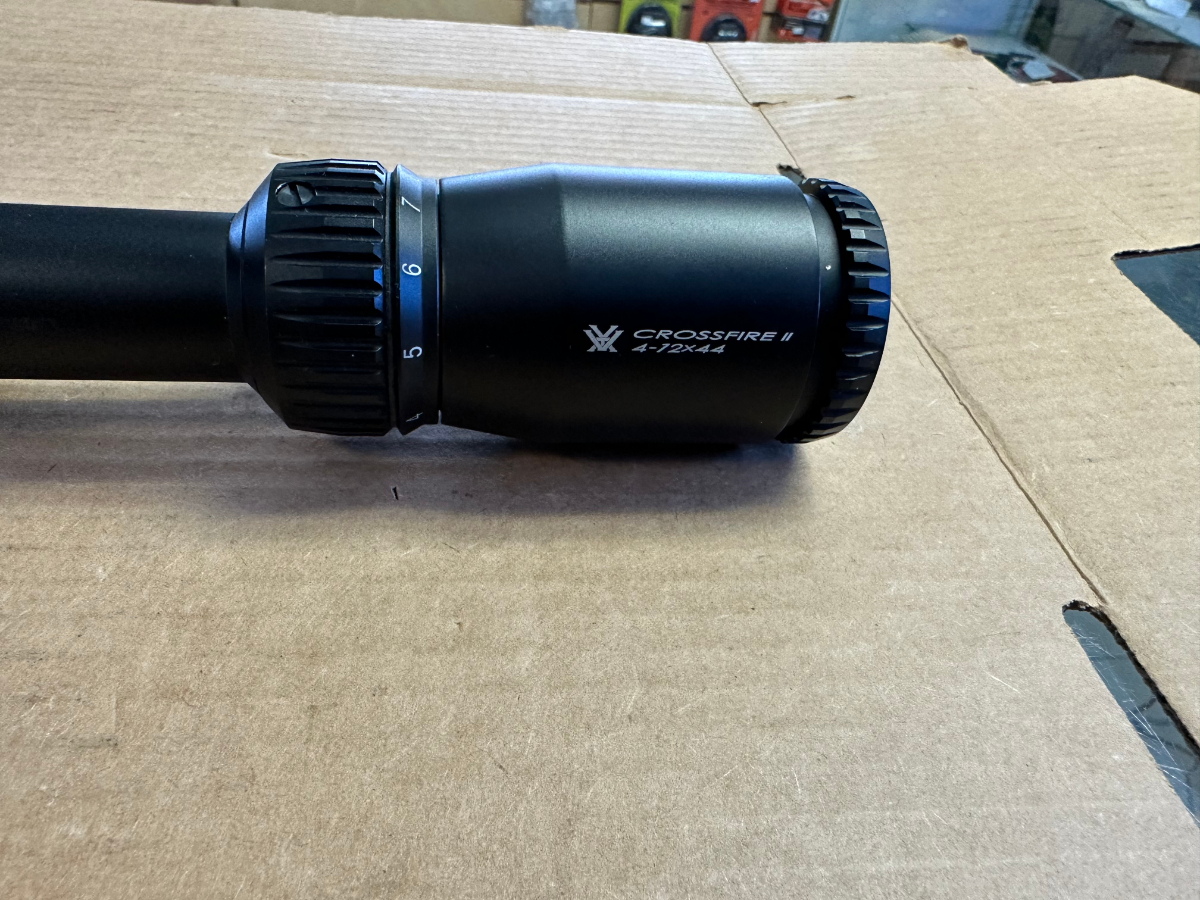 Vortex Optics VORTEX CROSSFIRE II 4-12X44 RIFLE SCOPE 1 INCH TUBE CLEAR ...