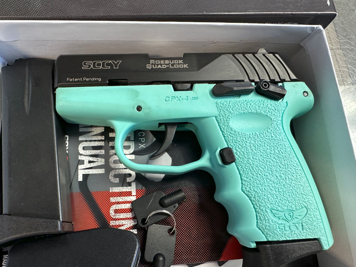 Sccy Industries Model Cpx-4 Semi-Auto Pistol Roebuck Quad-Lock 2.96 ...