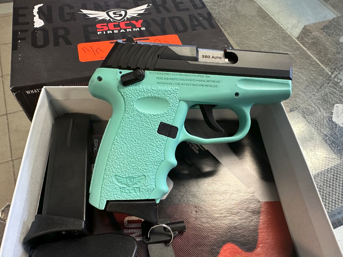 Sccy Industries Model Cpx-4 Semi-Auto Pistol Roebuck Quad-Lock 2.96 ...