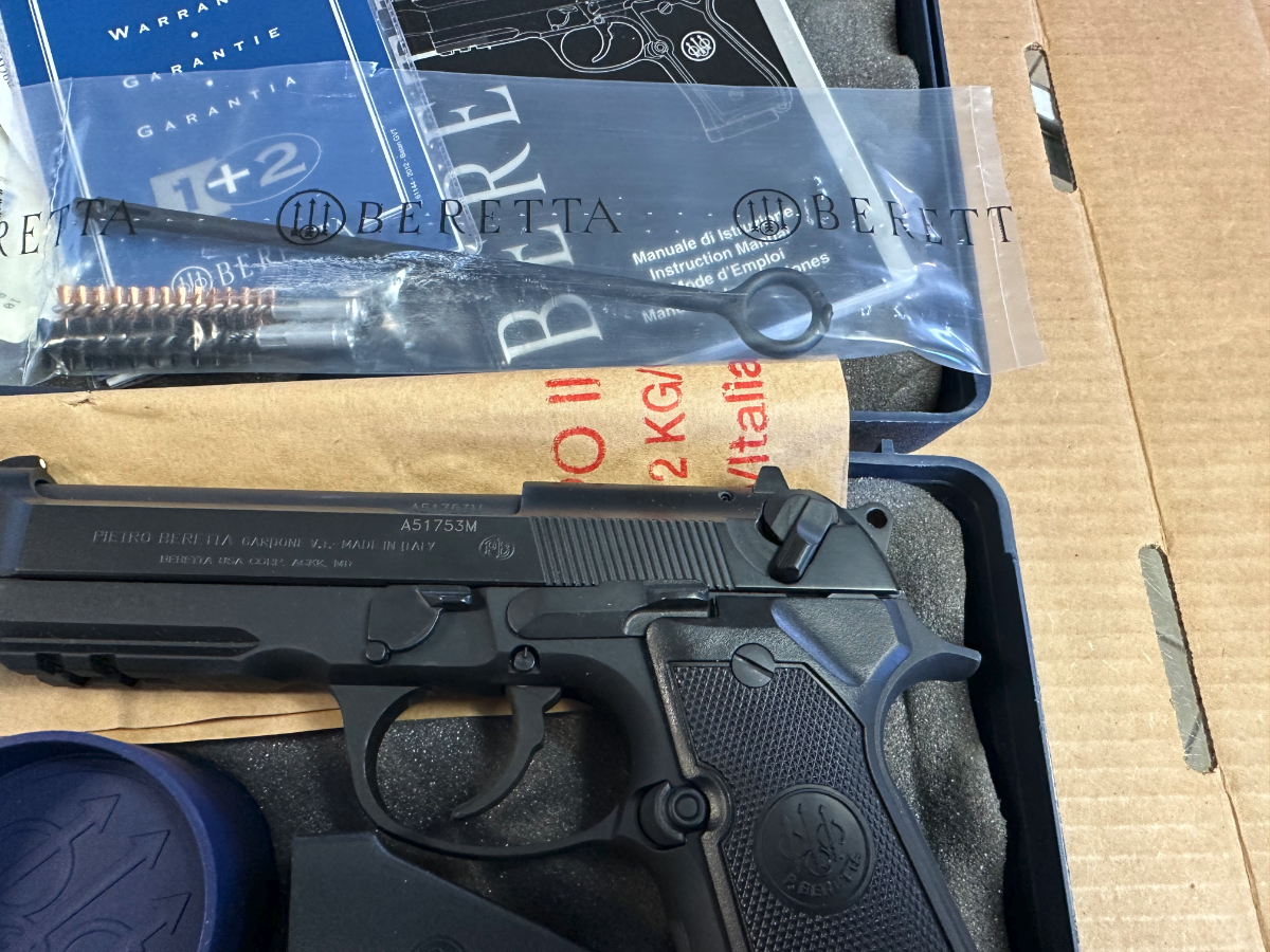 Beretta Model 96a1 Semi-Auto Pistol 4.90 Inch Barrel 12+1 Black ...