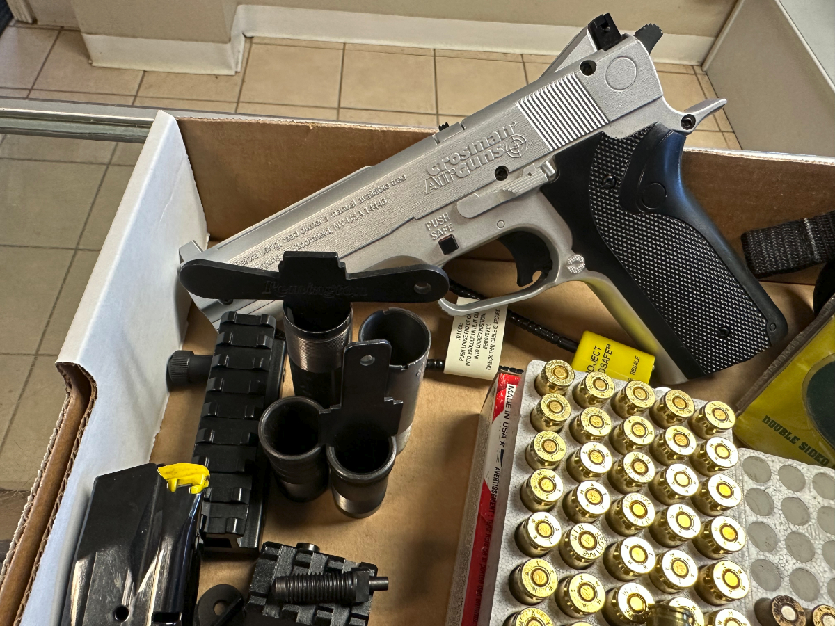 Nice Lot Of Assorted Firearm Related Items As Is Final Sale For Sale at ...