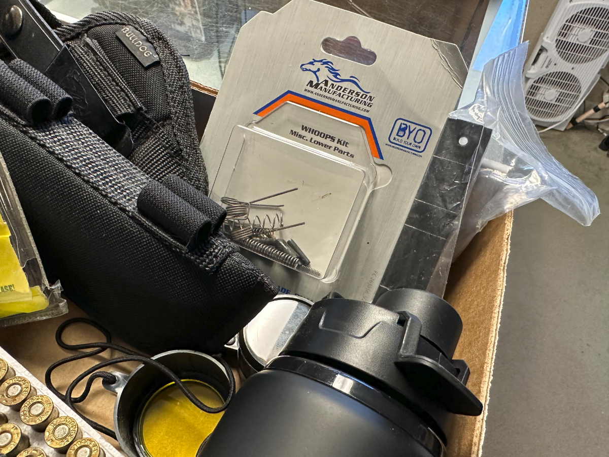 Nice Lot Of Assorted Firearm Related Items As Is Final Sale For Sale at ...