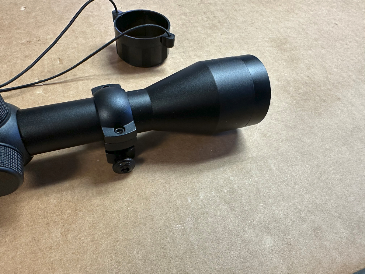 WEAVER 3-9X40 RIFLE SCOPE WITH LENS COVERS IN EXCELLENT CONDITION AS IS ...