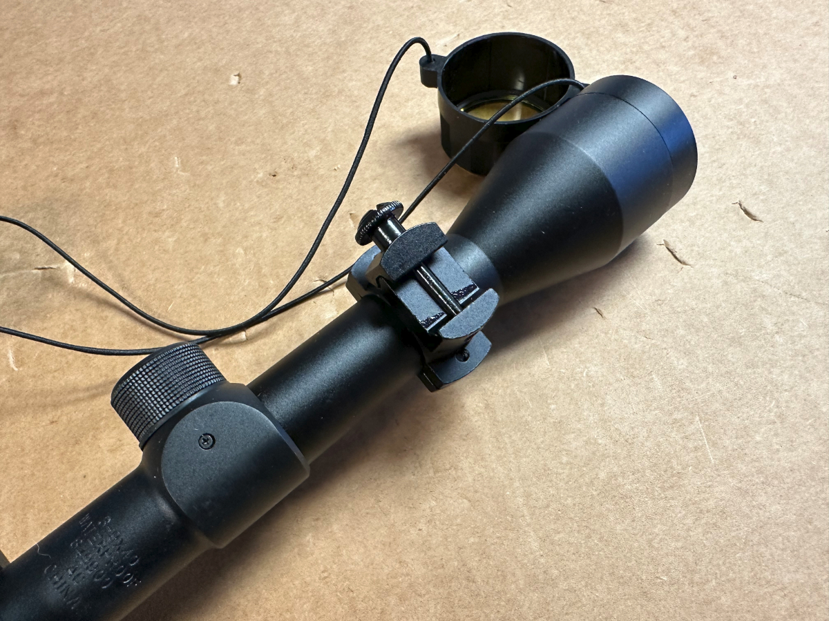 WEAVER 3-9X40 RIFLE SCOPE WITH LENS COVERS IN EXCELLENT CONDITION AS IS ...