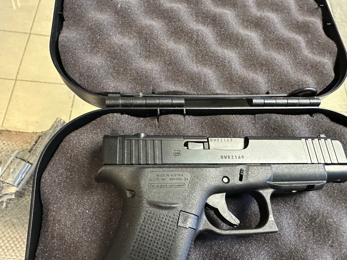 G48 Compact Mos 4.17 Glock Marksman Barrel 10+1 Black Slimline Frame ...