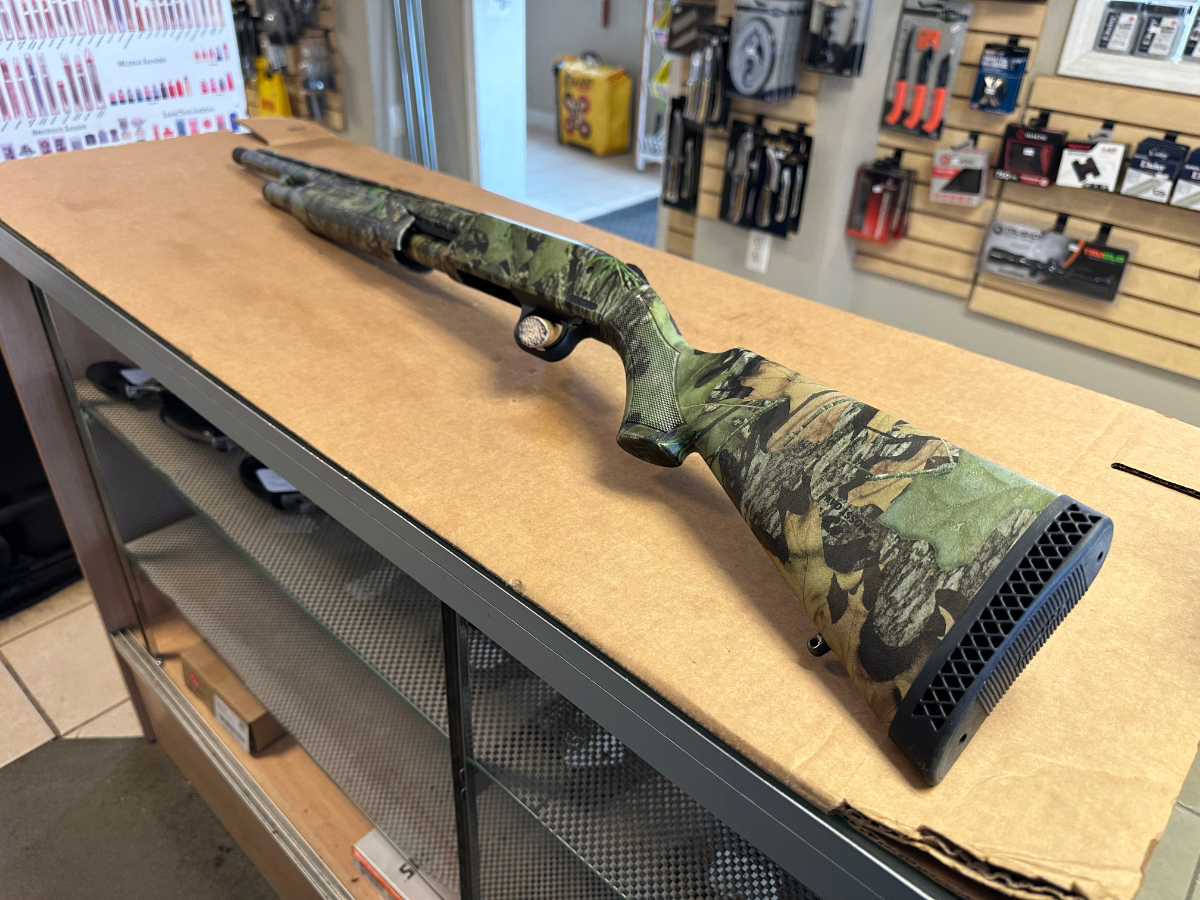 Mossberg Model 500 Turkey Pump Action Shotgun 20 Inch Vent Rib Barrel ...