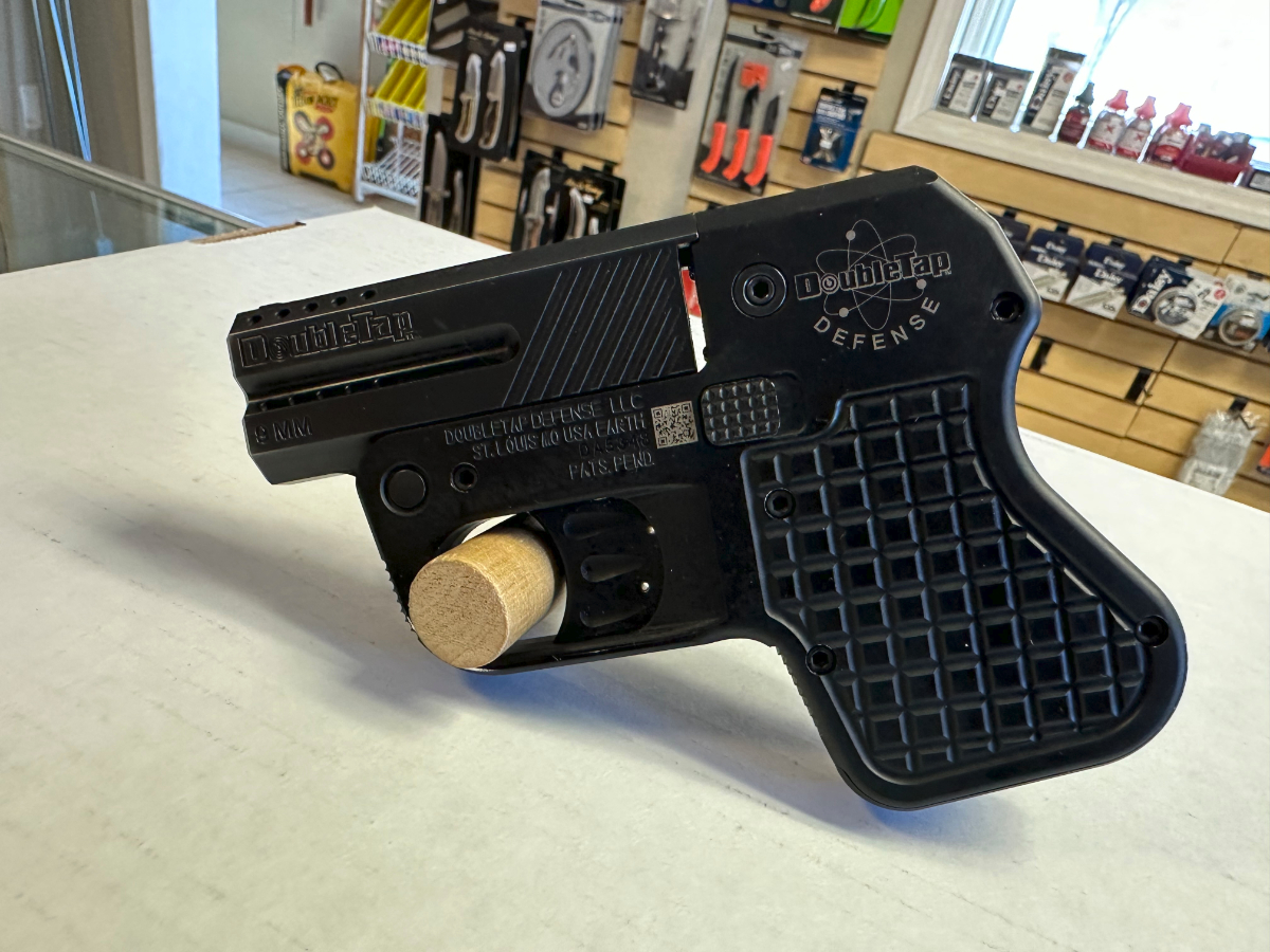 Double Tap Defense Double Tap Derringer Over/Under 2 Shot 9mm Caliber 3 ...