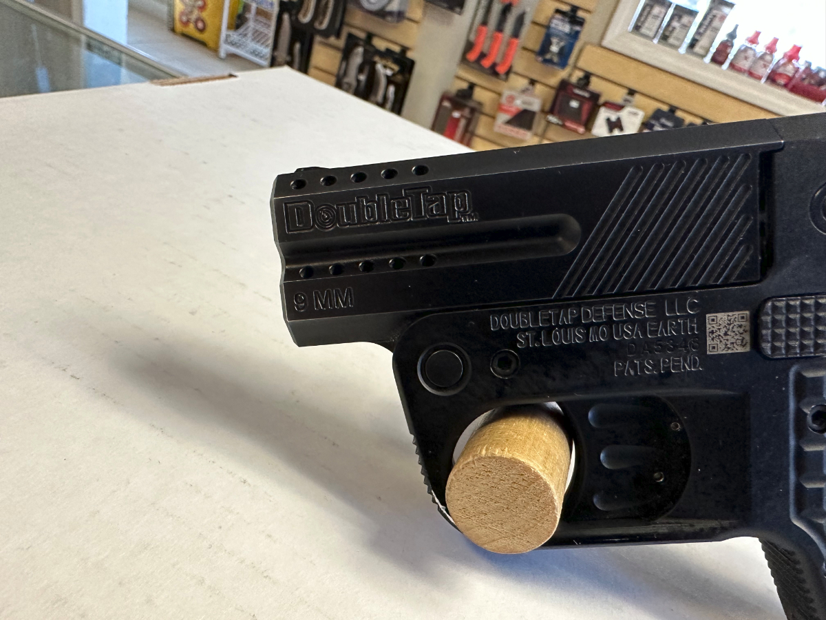 Double Tap Defense Double Tap Derringer Over/Under 2 Shot 9mm Caliber 3 ...