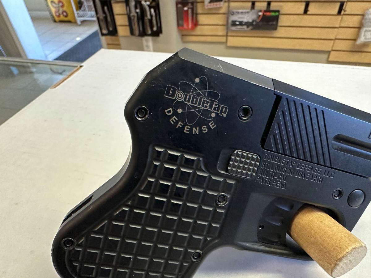 Double Tap Defense Double Tap Derringer Over/Under 2 Shot 9mm Caliber 3 ...