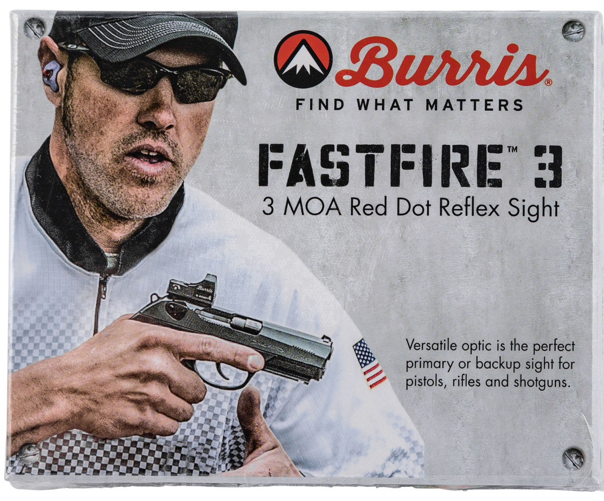 Burris FastFire 3 Black 1x 21x15mm 3 MOA FastFire Dot Reticle NEW ...