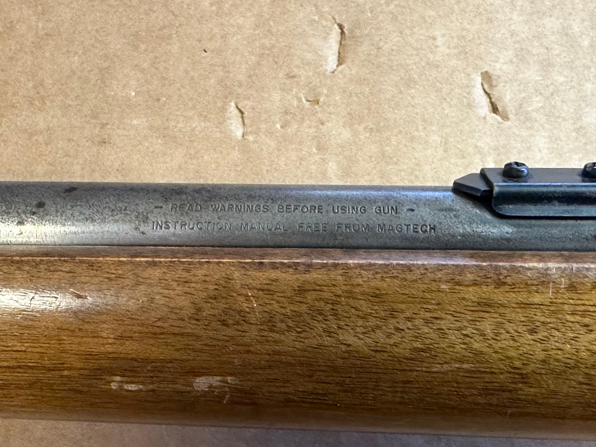 Magtech Model 7022 Semi-Auto Rifle With Tasco Scope And Wood Stock ...