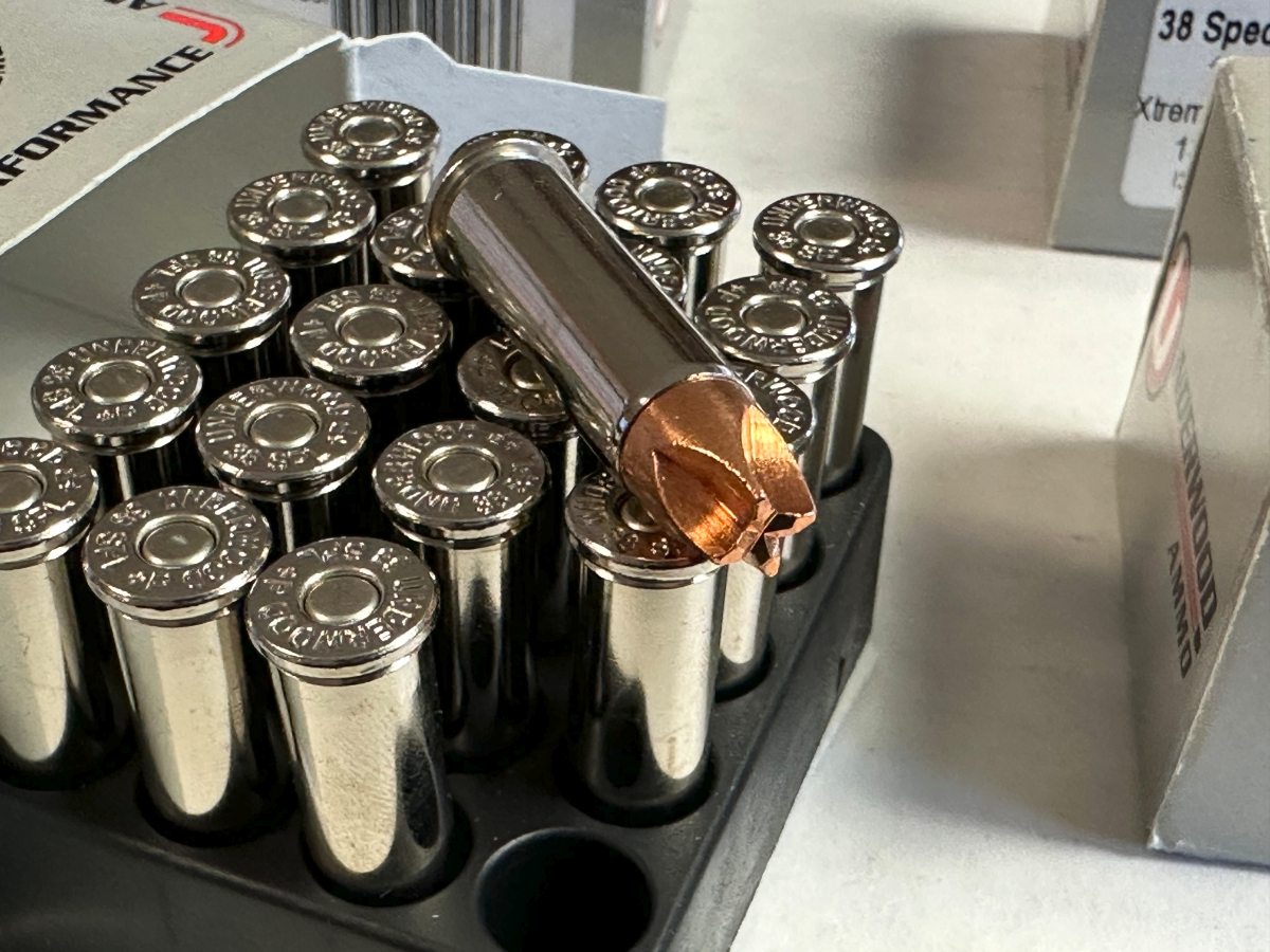 80 Rounds Underwood 38 Special 100gr Xtreme Defender Superior Hi Perf Ammo New .38 Special For ...