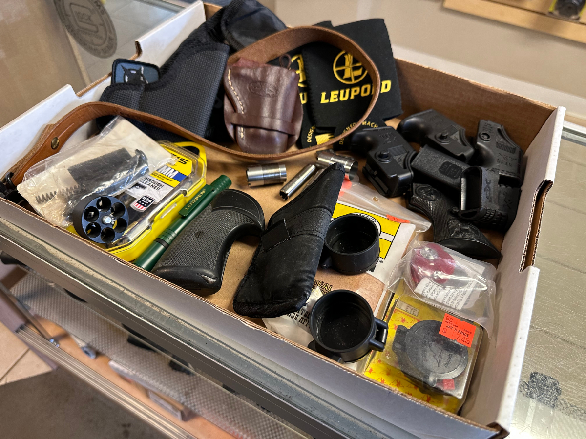 Nice Lot Of Assorted Firearm Related Items New And Used As Is Final ...