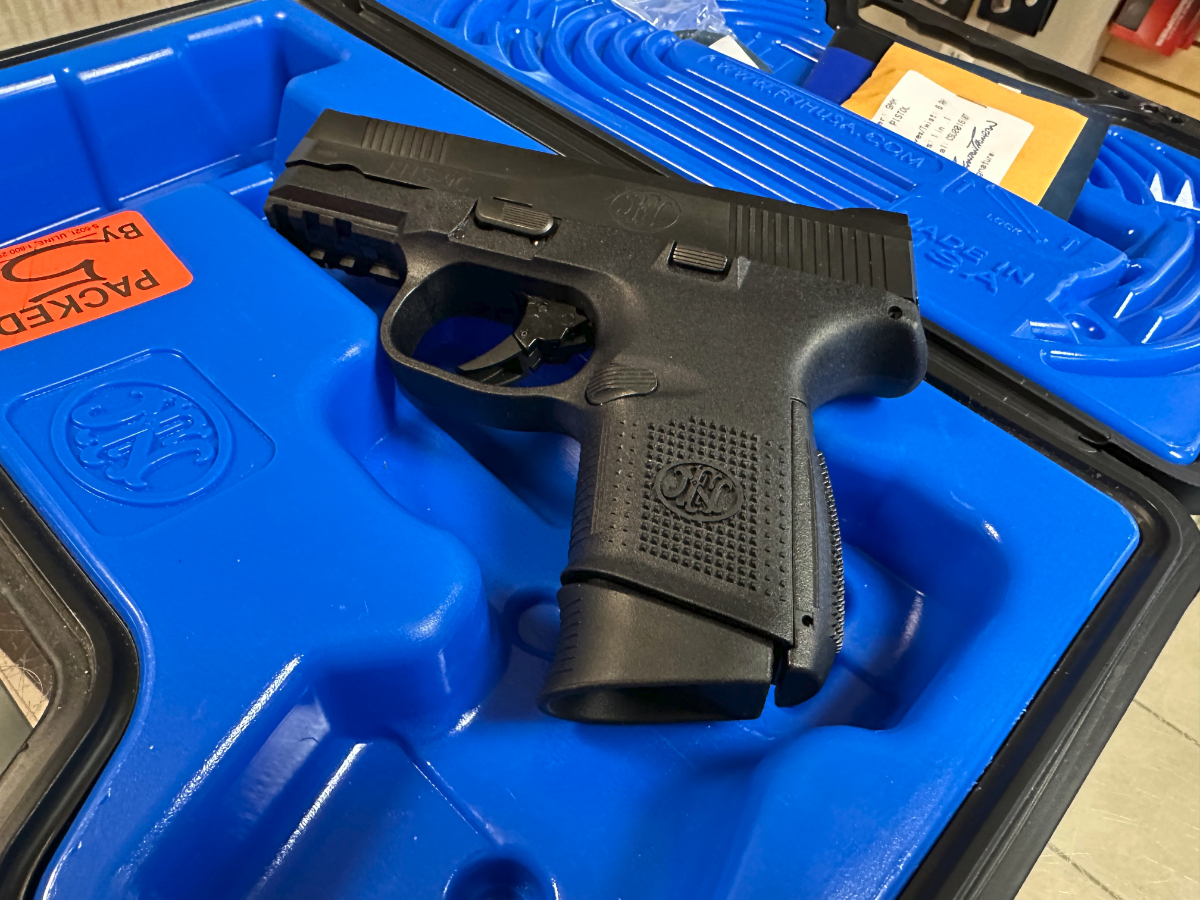 Fns-9c Semi-Auto Pistol 3.60 Barrel 12+1 Black Polymer Frame Black ...