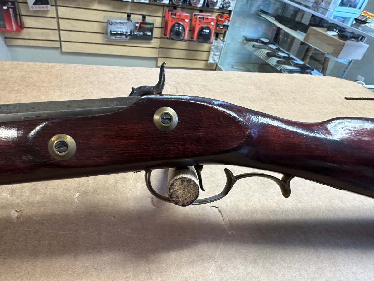 Cva Model Frontier 50 Caliber Muzzleloader Wood Stock Side Hammer Nice ...