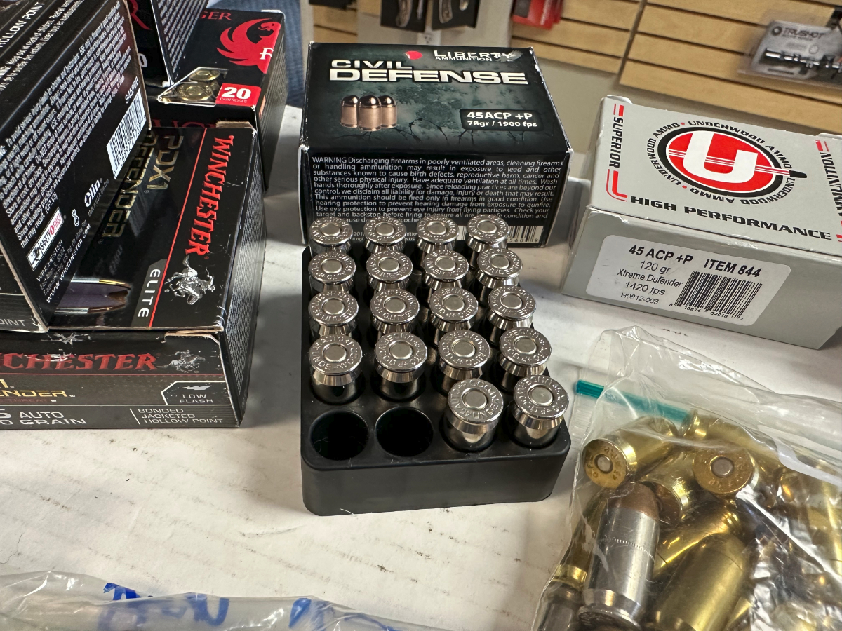 Nice Lot Of 379 Rounds Of Assorted 45 Acp Ammunition Hollow Point New ...