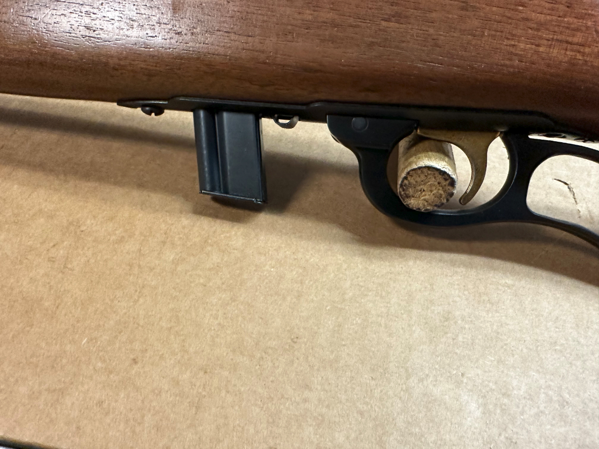 Marlin Model 56 Levermatic Action Rifle 22 Inch Barrel Wood Stock 10+1 ...