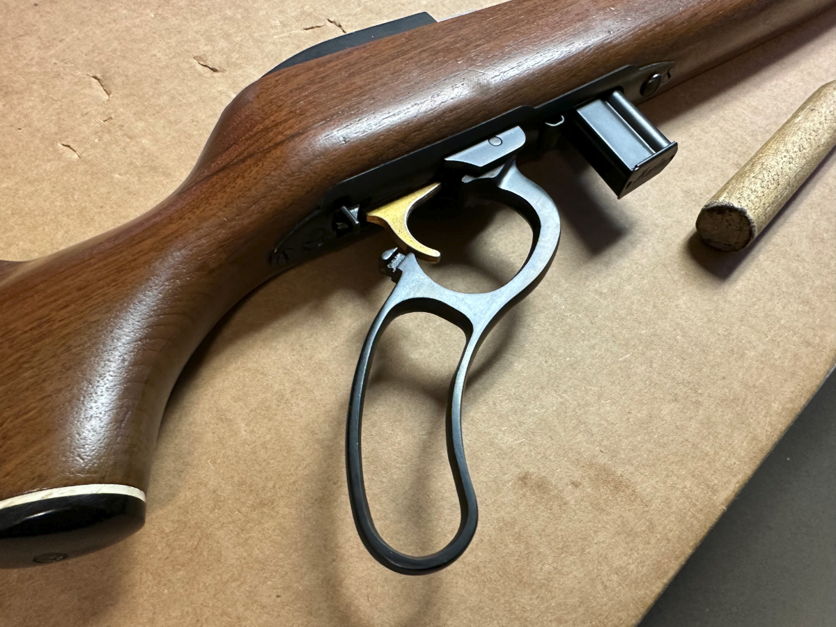 Marlin Model 56 Levermatic Action Rifle 22 Inch Barrel Wood Stock 10+1 ...