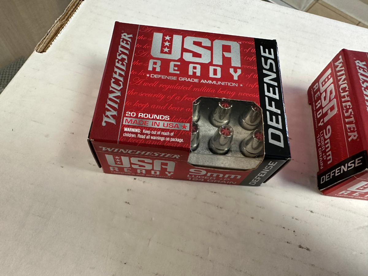 105 Rounds Assorted 9mm Self Defense Hollow Point Ammunition New In ...