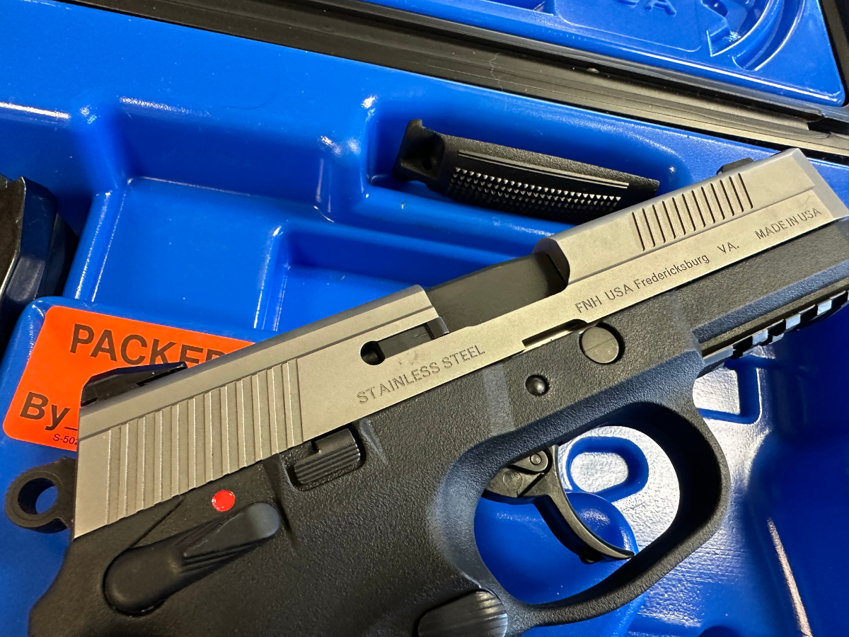 Fnx-45 Usg Semi Auto Handgun 4 Inch Barrel 15 Rounds Fixed Sights ...