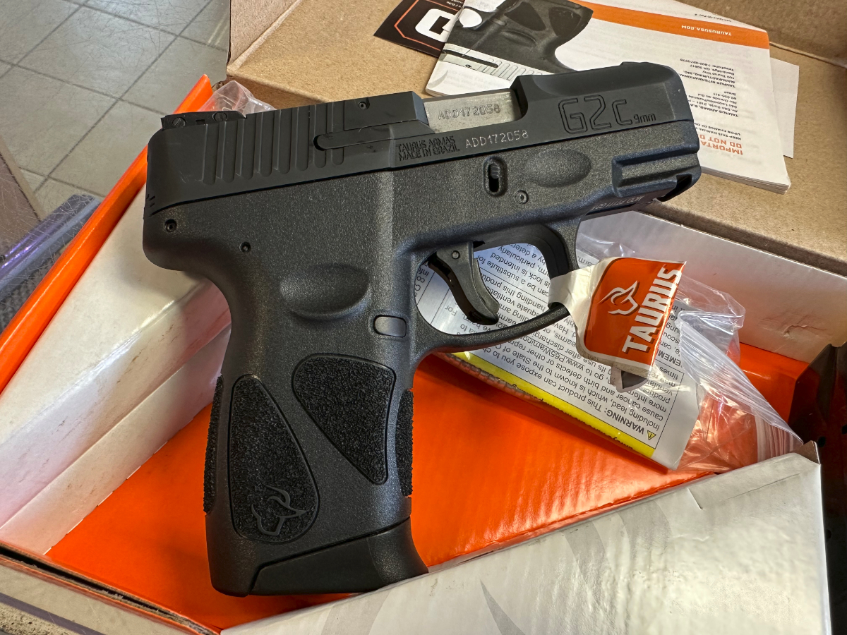 Taurus G2C Compact 12+1 3.20 Inch Matte Stainless Steel Barrel Black ...