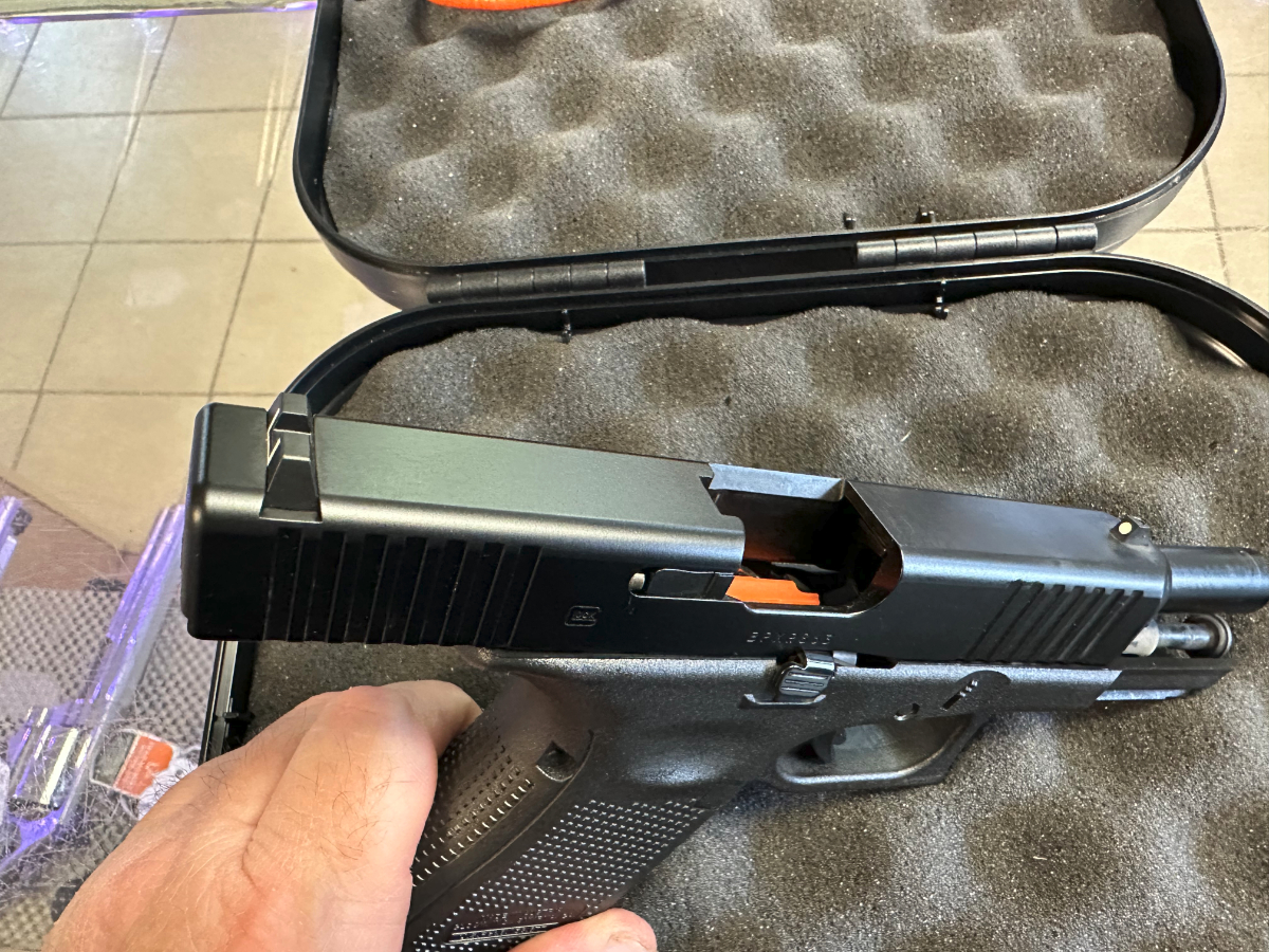 Glock Model G19 Gen5 Compact 4.02 Inch Barrel 15+1 Overall Black Finish ...