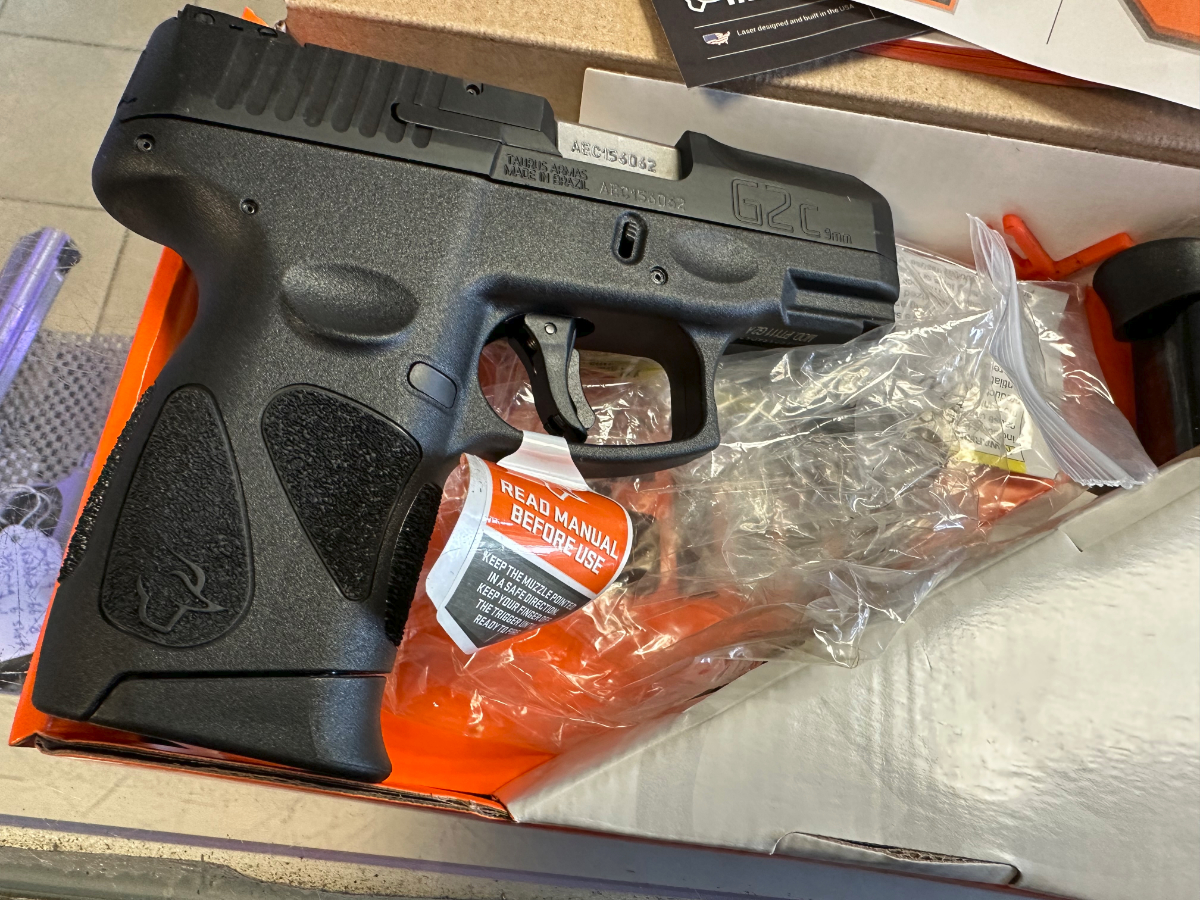 Taurus G2C Compact 12+1 3.20 BArrel Stainless Steel Barrel, Matte Black ...