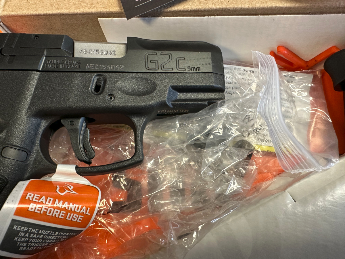 Taurus G2C Compact 12+1 3.20 BArrel Stainless Steel Barrel, Matte Black ...