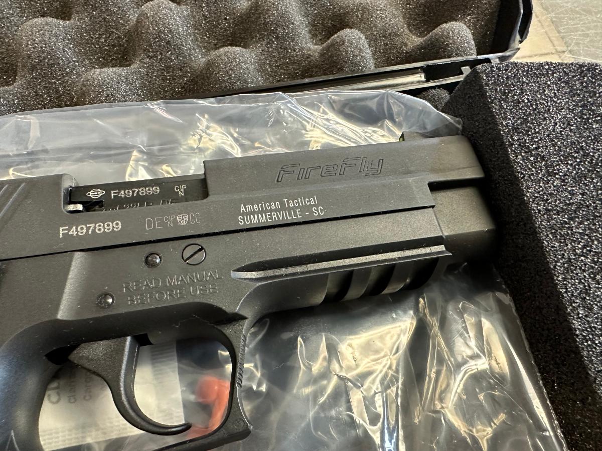 German Sporting Arms Model Firefly 10+1 4 Inch All Black Steel Barrel ...