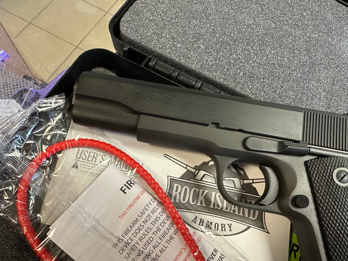 Rock Island Armory GI Standard FS 5 Inch Barrel 10+1 Capacity Overall ...