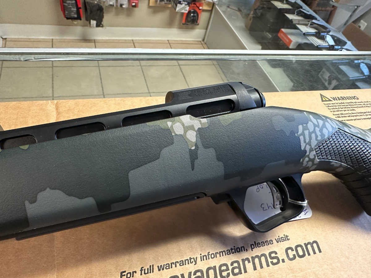 Savage 110 UltraLite 24 Inch Carbon Fiber Wrapped Barrel Black Melonite ...
