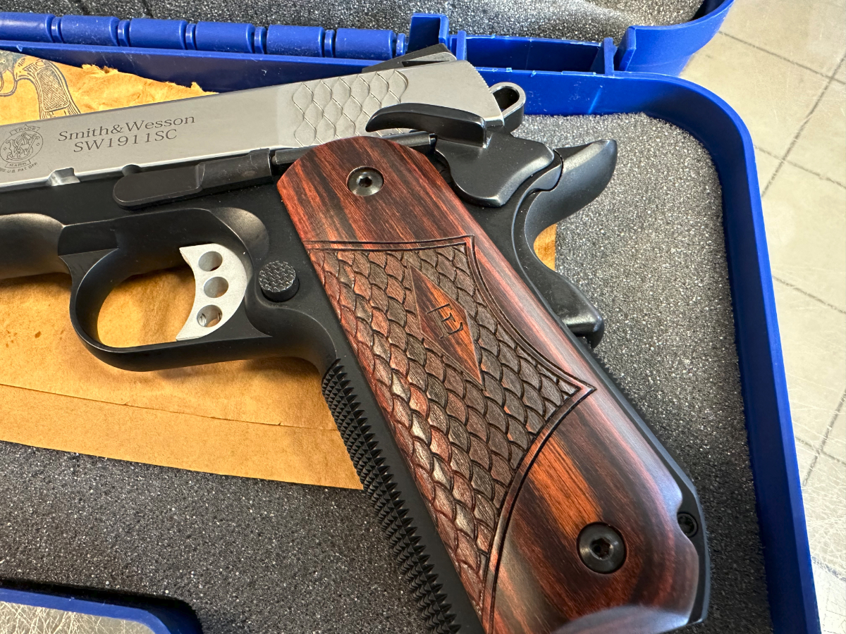 Smith & Wesson 1911 E-Series 4.25" Barrel 8+1, Black Round Butt ...