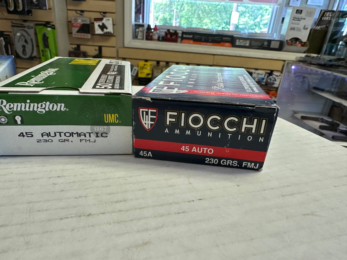 200 ROUNDS ASSORTED 45 ACP AMMUNITION ALL NEW IN BOXES .45 ACP 17296251 ...