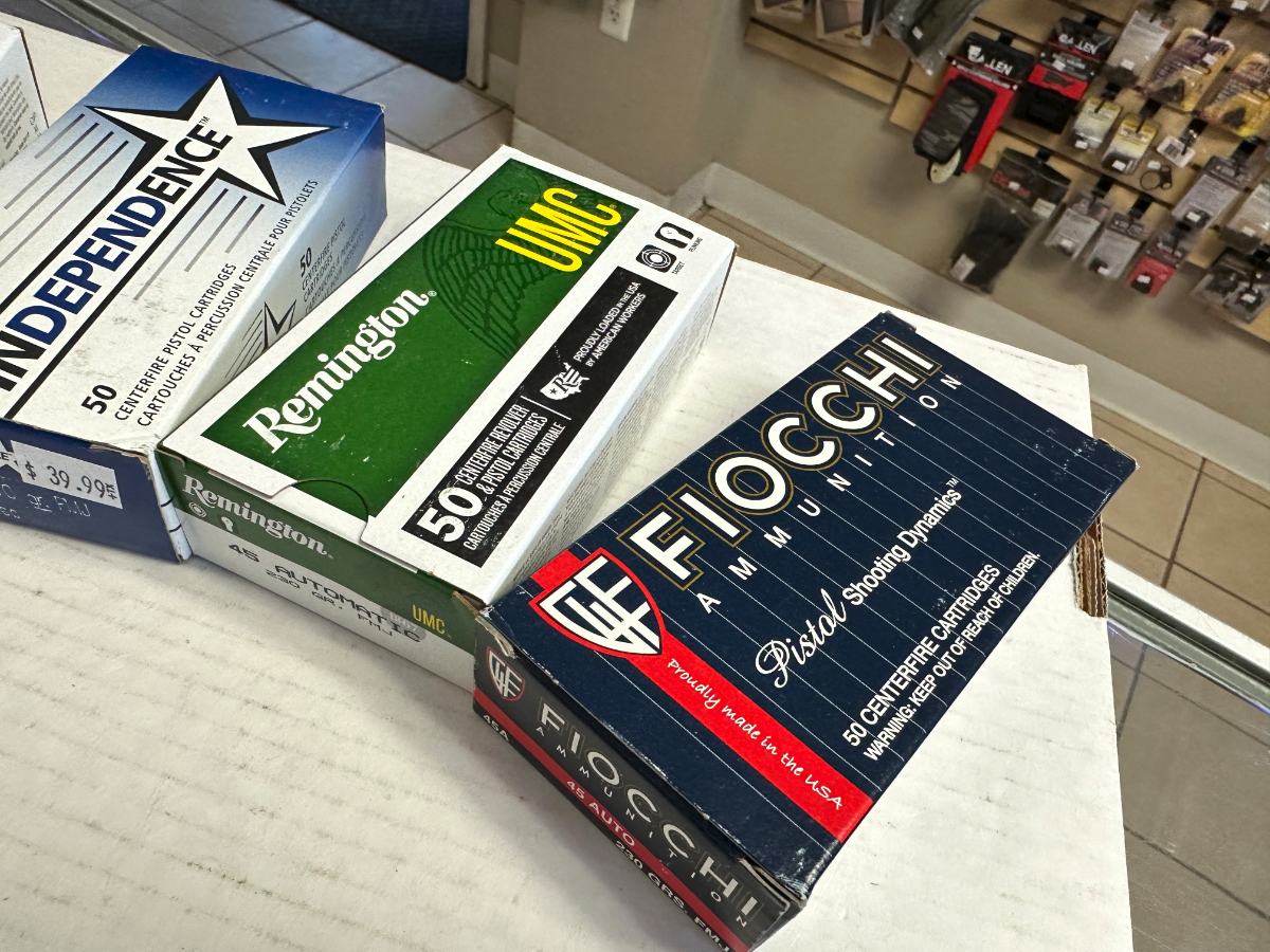 200 ROUNDS ASSORTED 45 ACP AMMUNITION ALL NEW IN BOXES .45 ACP 17296251 ...