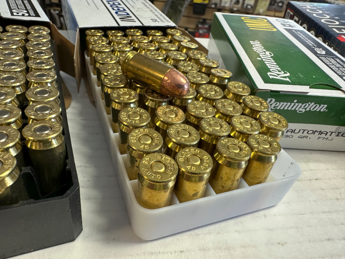 200 ROUNDS ASSORTED 45 ACP AMMUNITION ALL NEW IN BOXES .45 ACP 17296251 ...