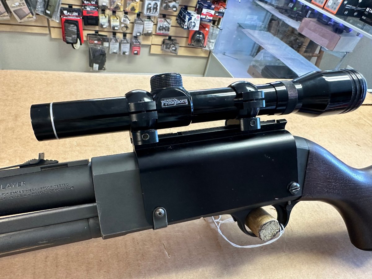 Ithaca Model M87 Featherlight Deerslayer Pump Action Shotgun 20 Inch ...