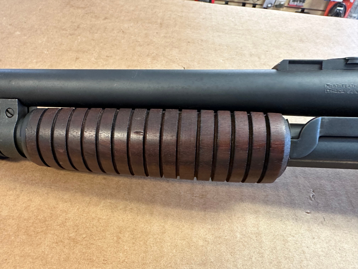 Ithaca Model M87 Featherlight Deerslayer Pump Action Shotgun 20 Inch ...
