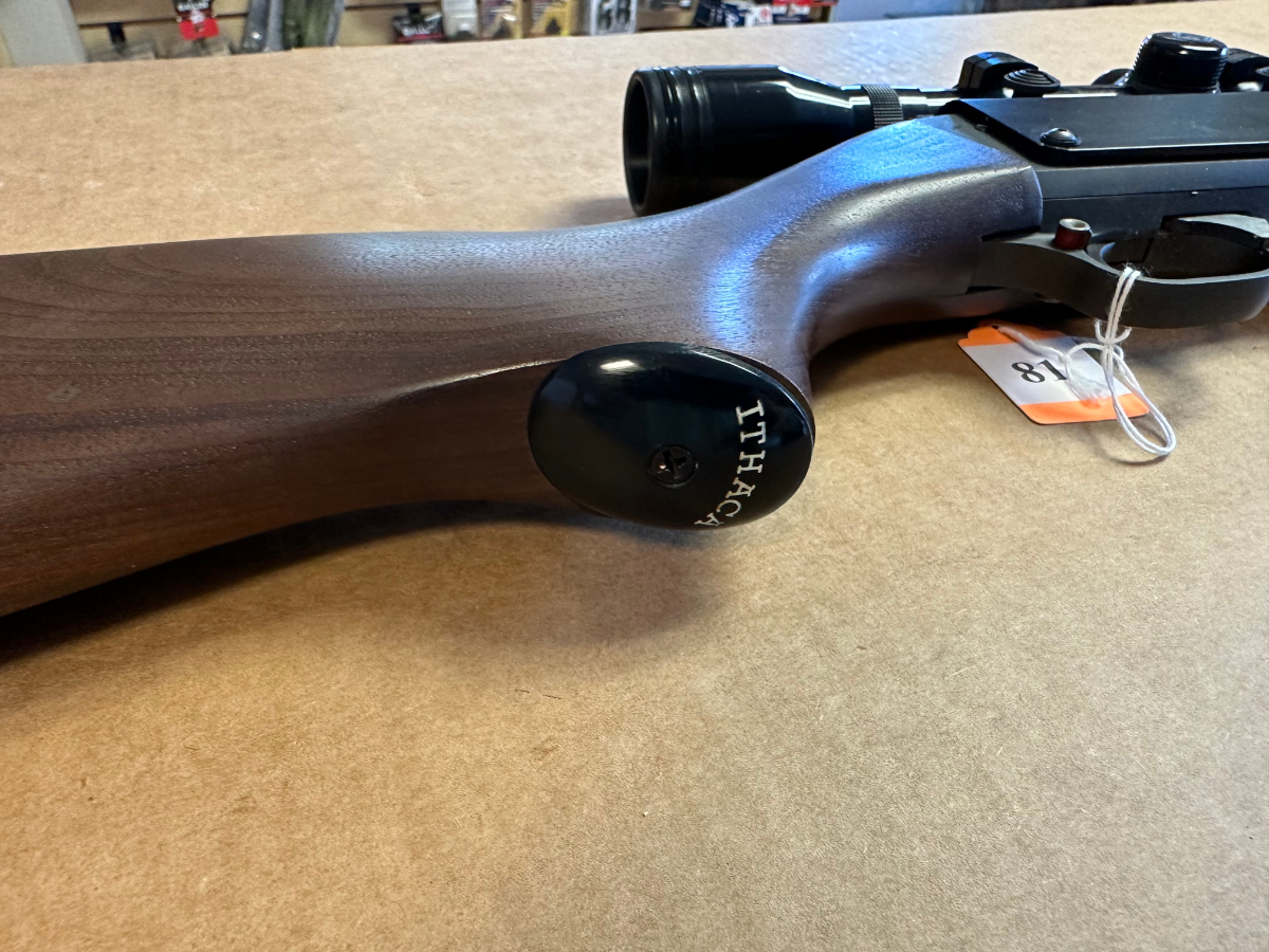 Ithaca Model M87 Featherlight Deerslayer Pump Action Shotgun 20 Inch ...