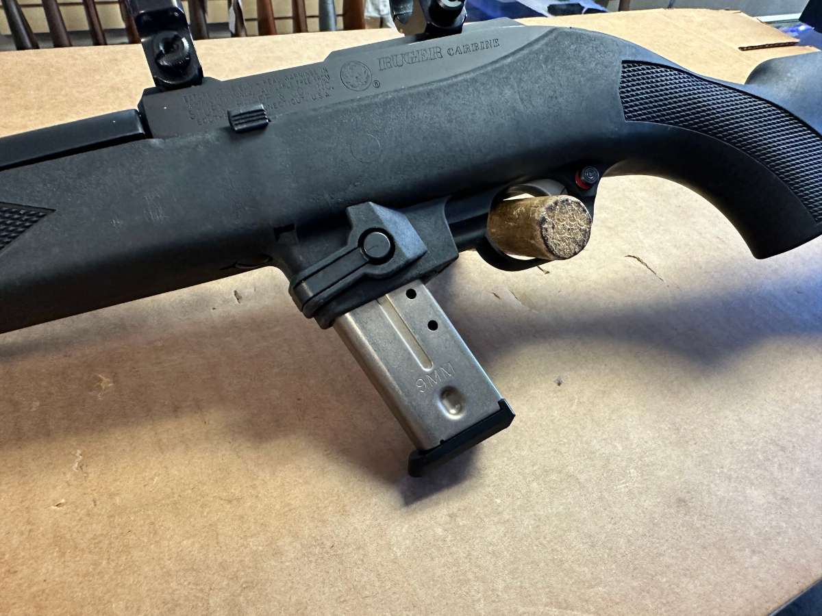 Ruger Model Pc9 Original Police Carbine 15+1 Mag Semi-Auto Excellent ...