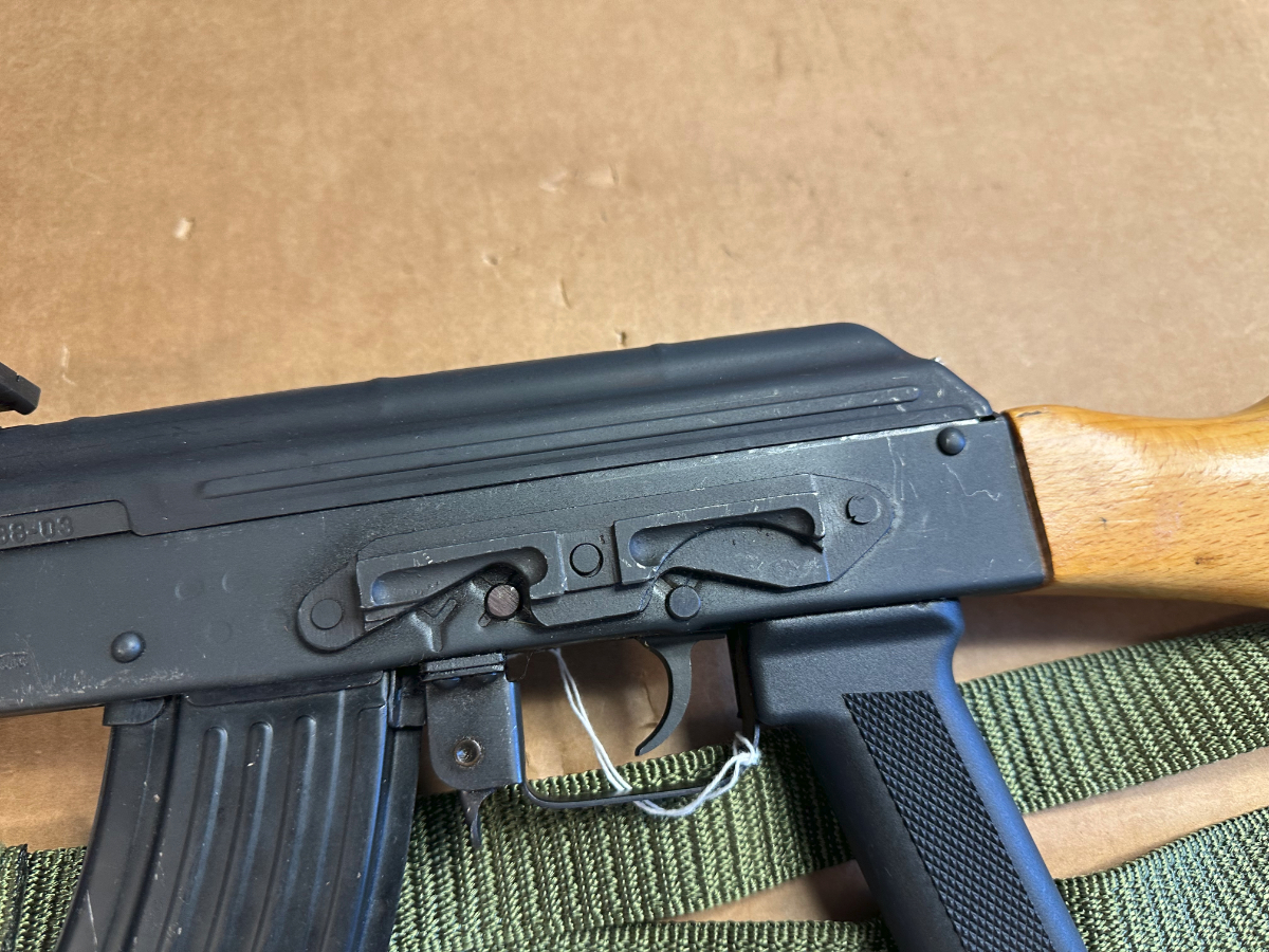 Romanian WASR-10 Semi-automatic Rifle 762X39 16.25 Inch Barrel Black ...