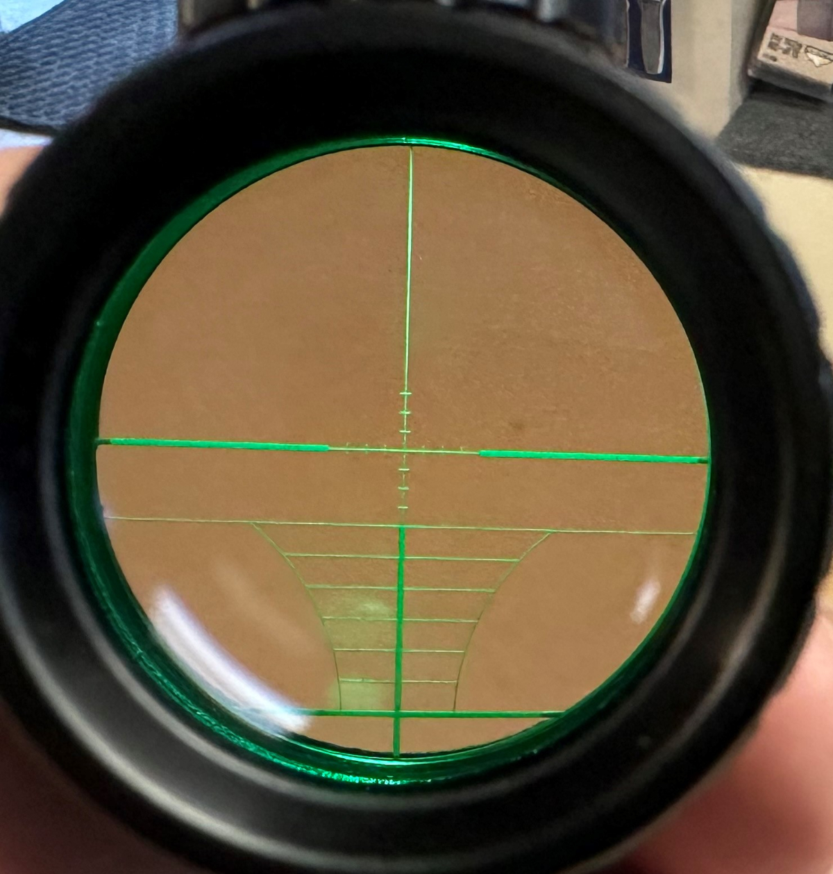 PINEY 6-24X50A0EG RIFLE SCOPE WITH RED/GREEN ILLUMINATED RETICLE WITH ...