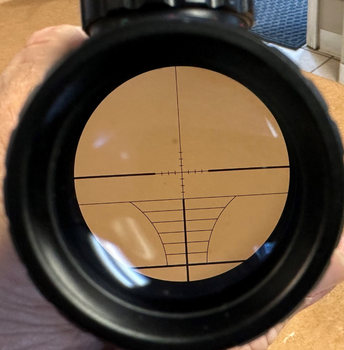 PINEY 6-24X50A0EG RIFLE SCOPE WITH RED/GREEN ILLUMINATED RETICLE WITH ...