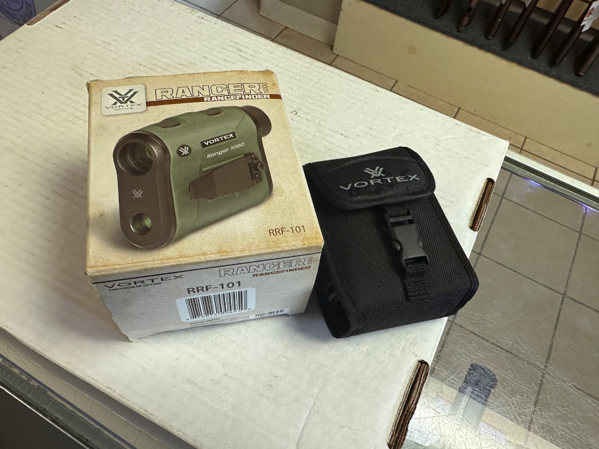 Vortex Optics Model Ranger 1000 Laser Rangefinder 6x Rubber Armored ...