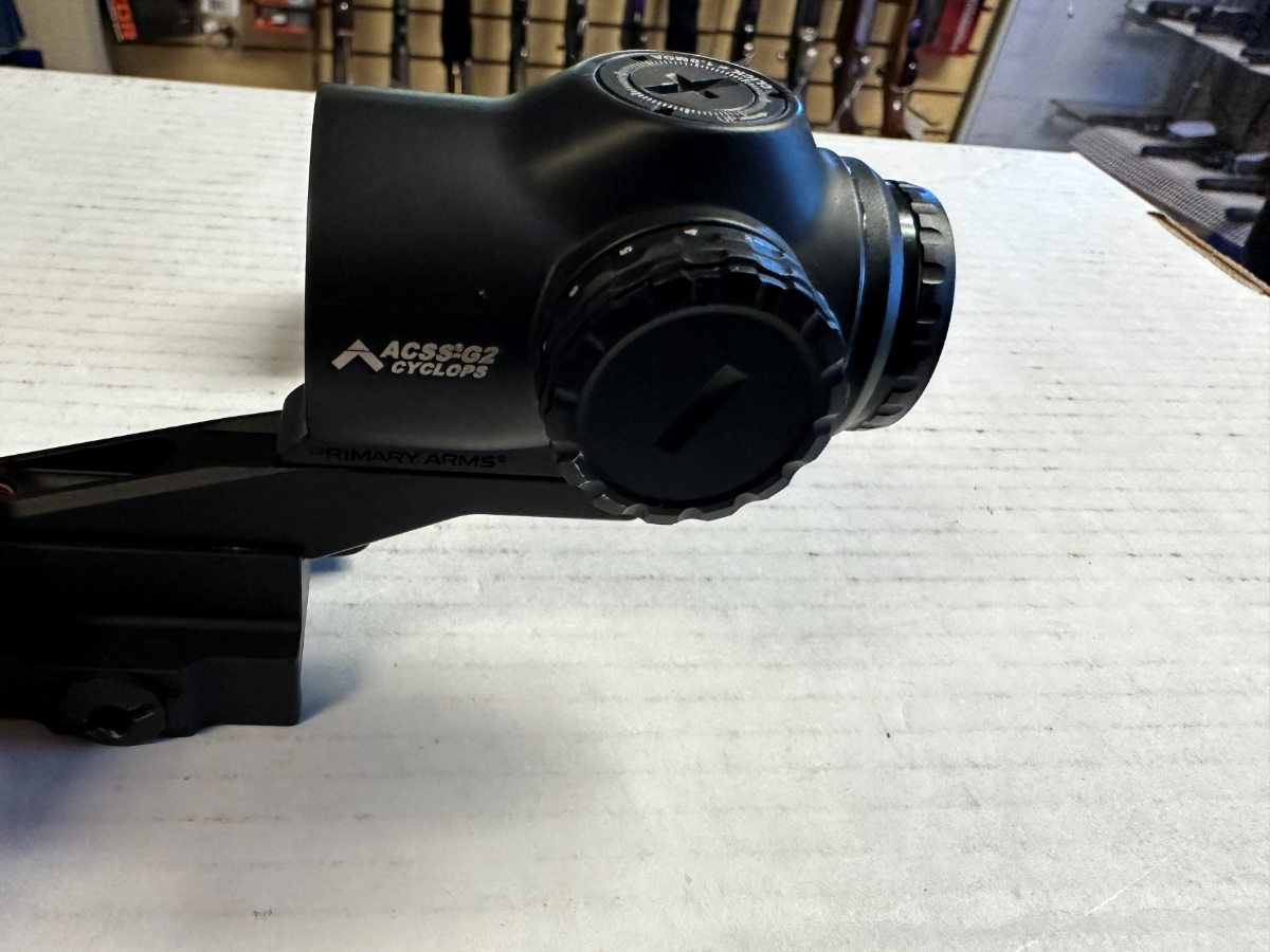 Primary Arms Acss-G2 Cyclops Rifle Sight With Covers, Includes Mount In ...