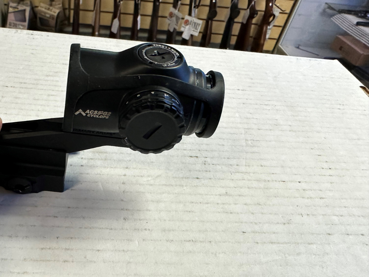 Primary Arms Acss-G2 Cyclops Rifle Sight With Covers, Includes Mount In ...