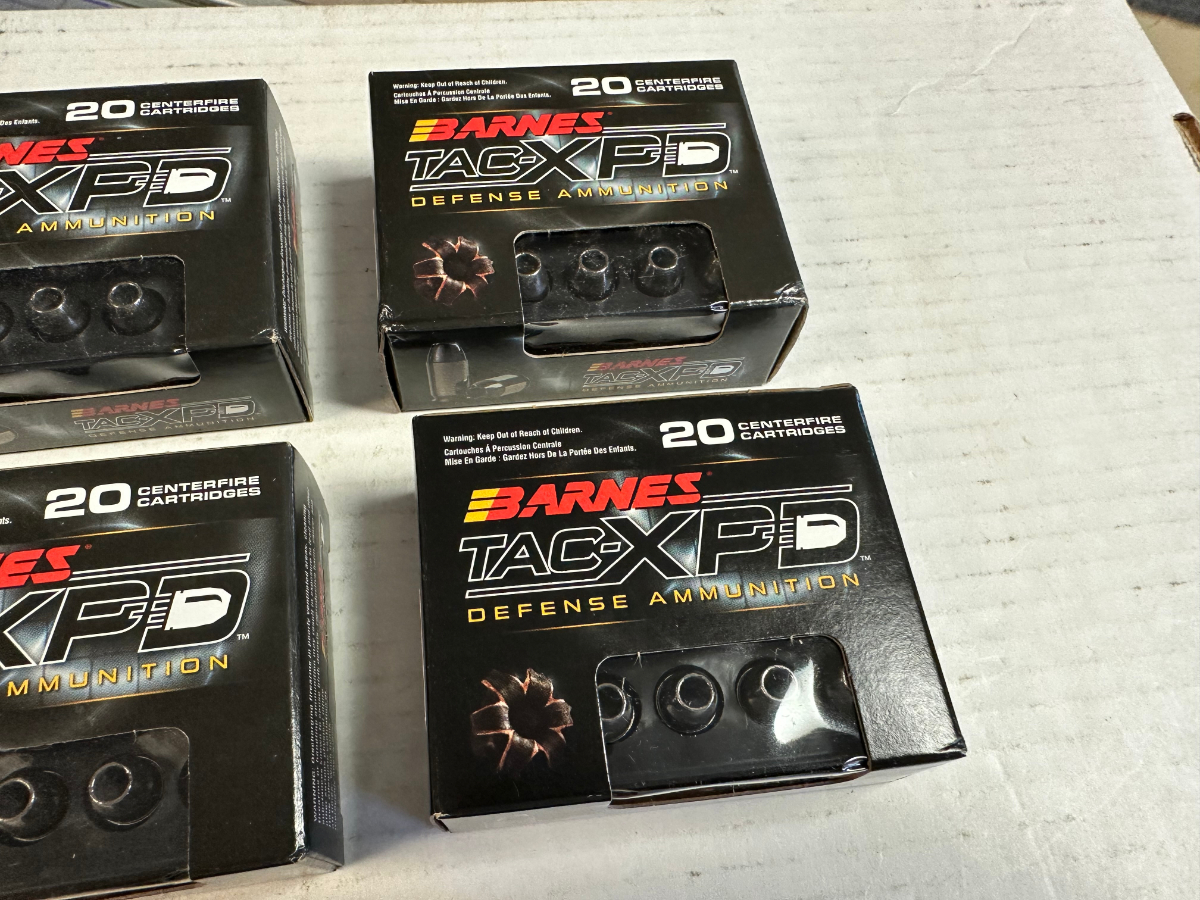 100 Rounds Barnes 21552 TAC-XPD Defense 380 ACP 80 gr TAC-XP ALL NEW IN ...