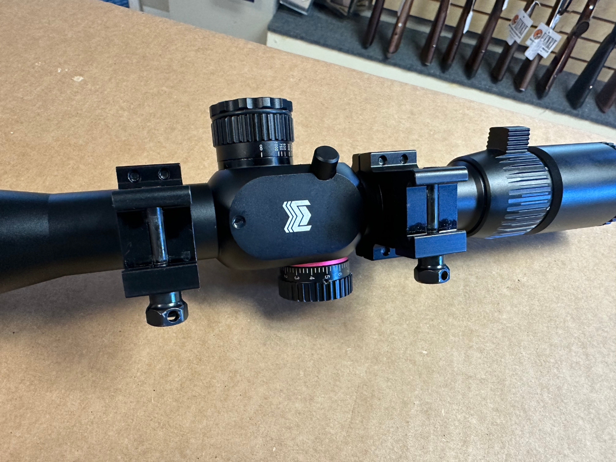 Monstrum 6-24x50 Rifle Scope Illuminated Reticle, Rings And Sun Shade ...