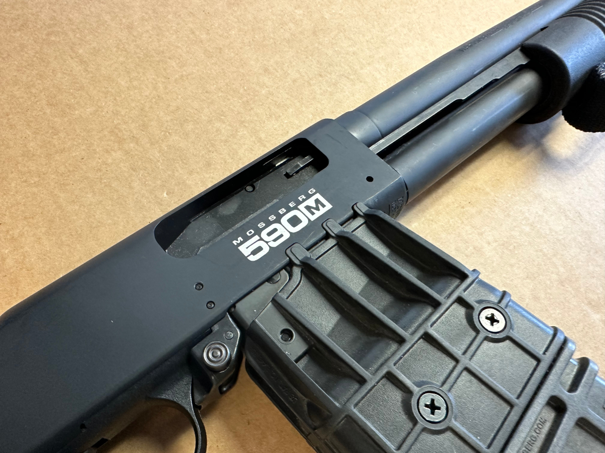 Mossberg Model 590m Shockwave Pump Action Shotgun With 10 Round ...