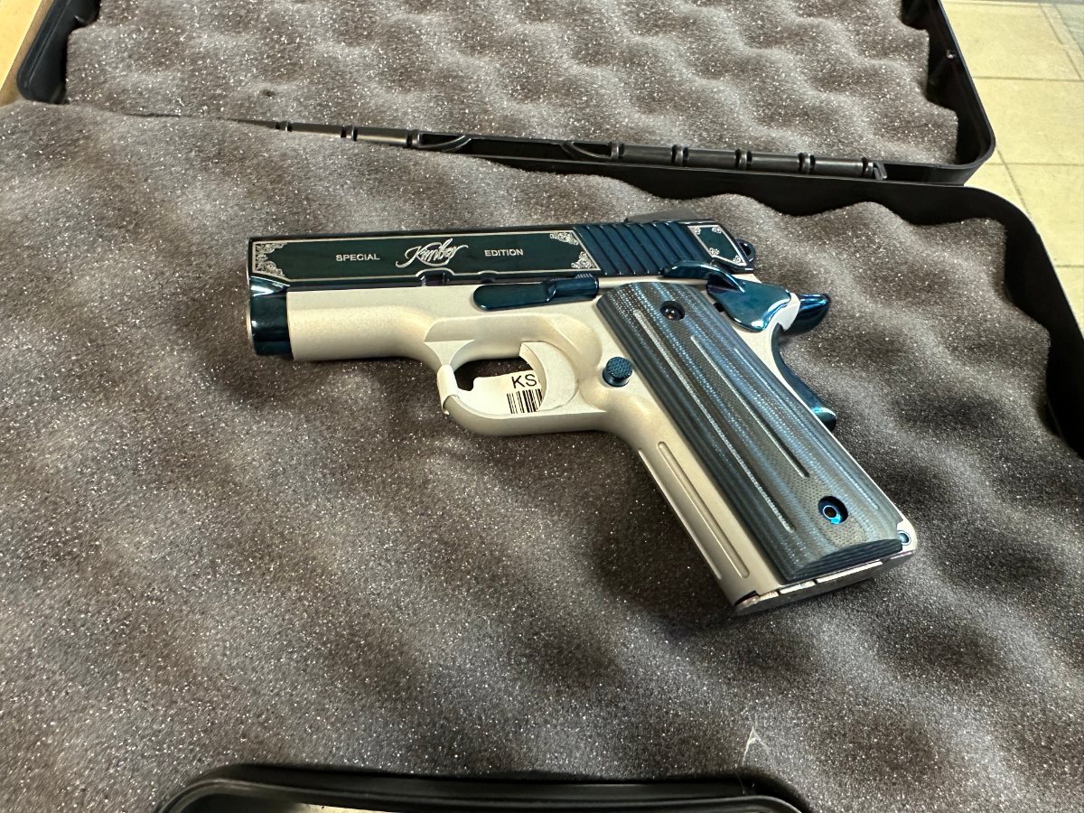 Kimber Sapphire Ultra Ii Limited Special Edition Blue Three Inch Barrel ...