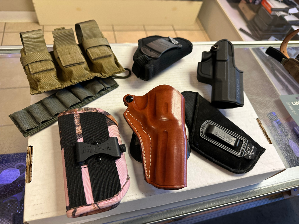 Nice Lot Of Assorted Firearm Related Items Good Used Condition As Is ...